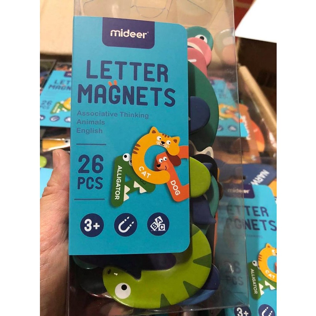Jual Mideer Letter Magnet Huruf Magnet Mainan Huruf Puzzle Huruf Magnet ...