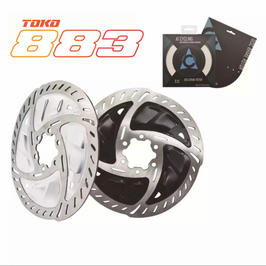 Jual Rotor Rem Cakram Sepeda 160mm dan 140mm Dengan Sirip Pendingin NOT ...