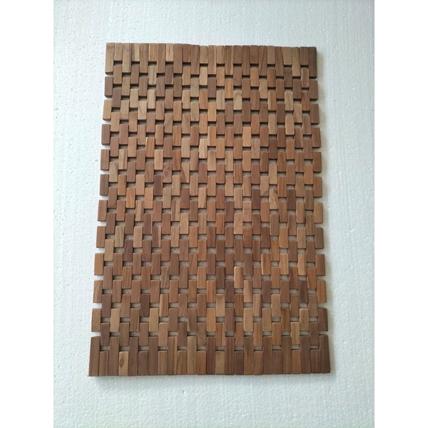 Jual Tikar kayu jati 40x60cm | Shopee Indonesia