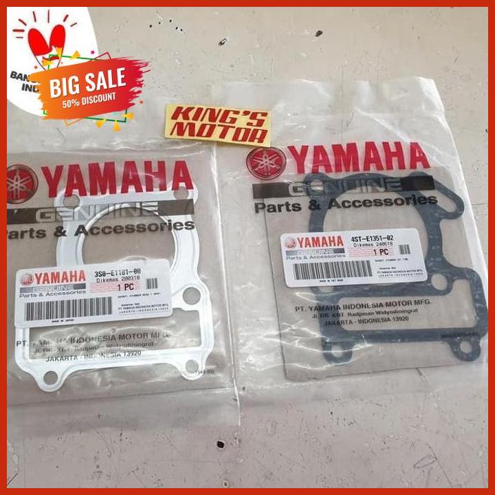 Jual Rekomendasi!! Paking Blok Seher, Paking Blok Head Jupiter Z, Vega, Crypton Ori Ygp Original ...