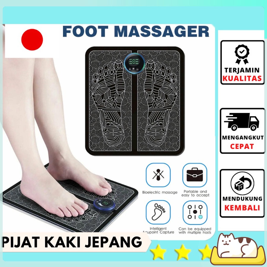 Jual EMS Foot Massager Pad ElektrIK | Alat Pijat Kaki Akupuntur ...