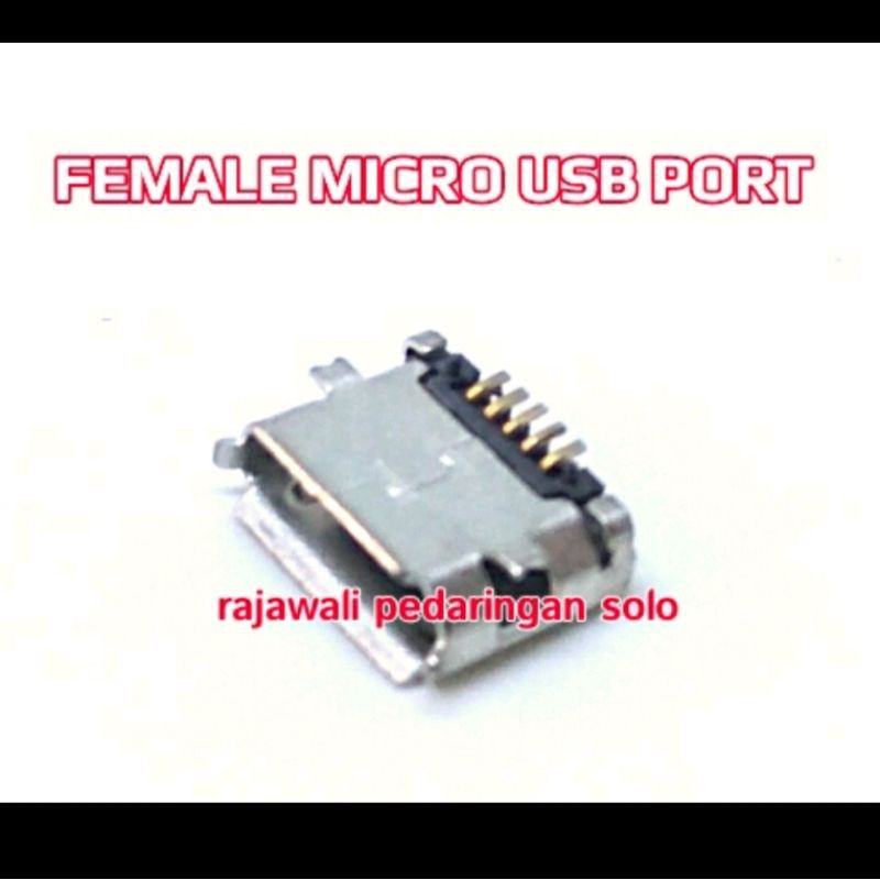 Jual MICRO USB FEMALE PORT SOKET MIKRO USB FEMALE | Shopee Indonesia