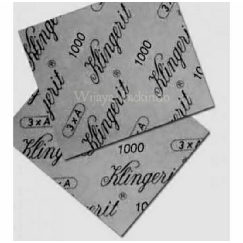 Jual Packing Klingerit 1000 2mm Lembaran / Gasket Kawat Klinger Sheet | Shopee Indonesia