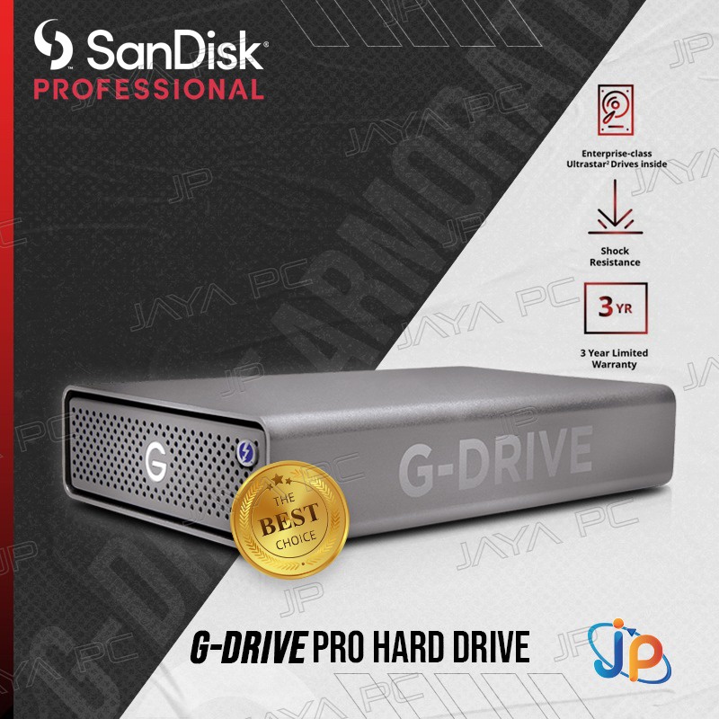 Jual Sandisk Professional G-Drive PRO Hard drive Desktop 6TB - 6 TB Thunderbolt | Shopee Indonesia