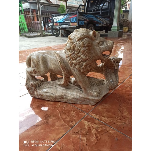 Jual Patung singa ular cobra batu onik | Shopee Indonesia