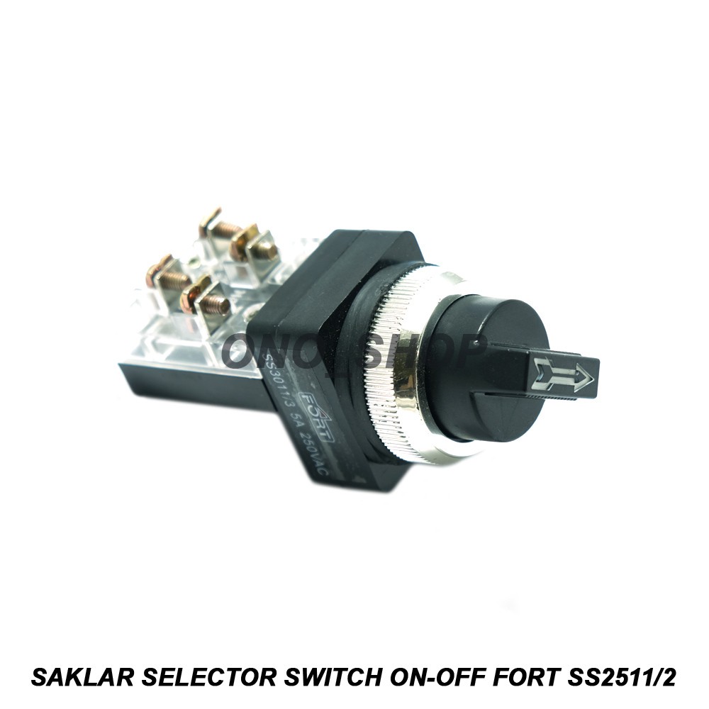 Jual Saklar Selector Switch On-Off Fort SS2511/2 | Shopee Indonesia