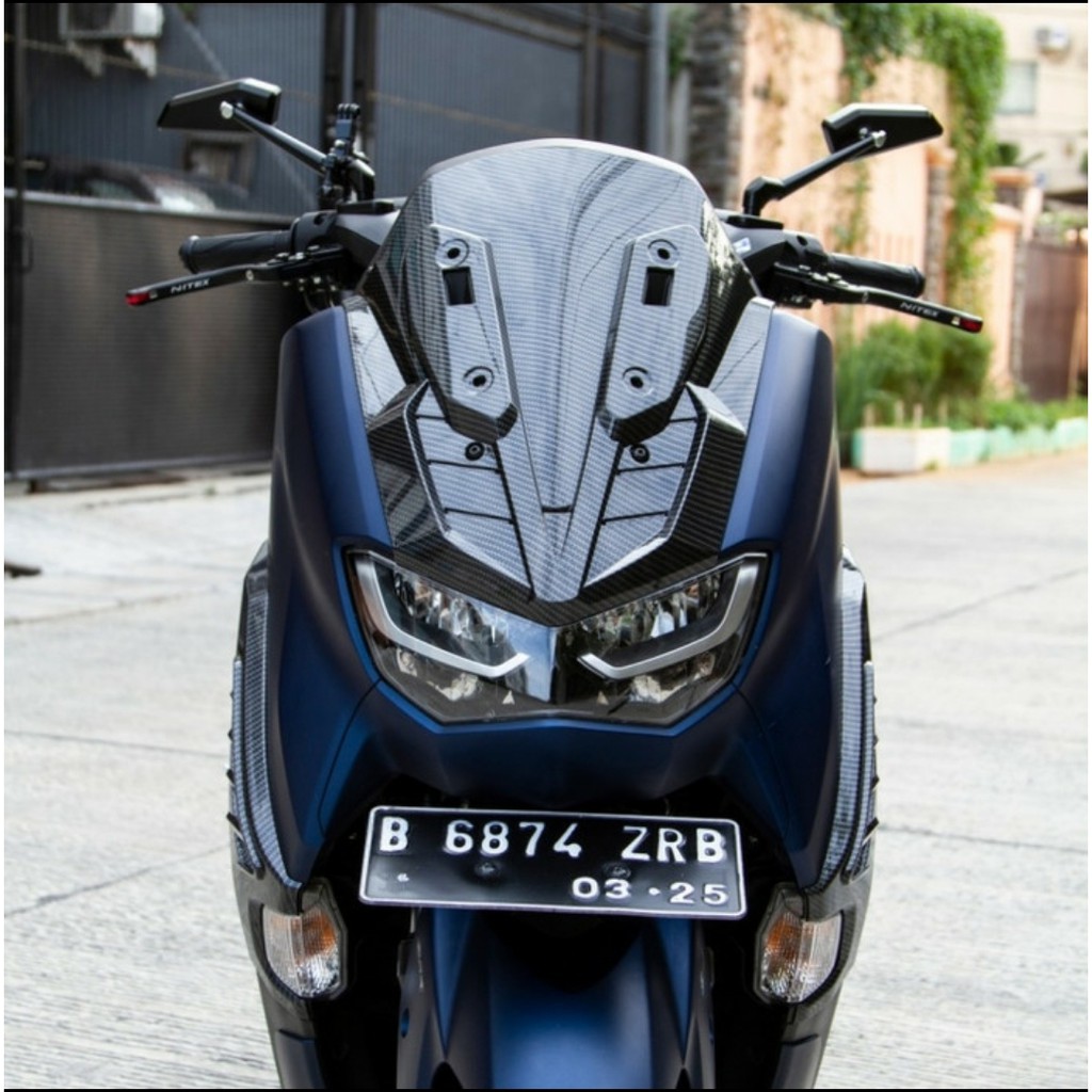 Jual Cover body depan all new nmax 2020 carbon nemo | Shopee Indonesia