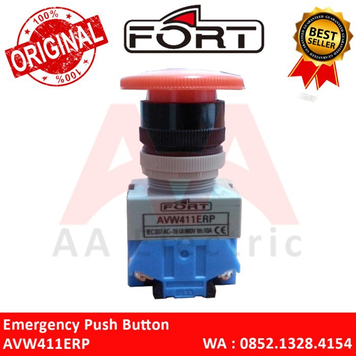 Jual [PROMO EKSKLUSIF] Emergency Push Button Model Idec / Izumi ...