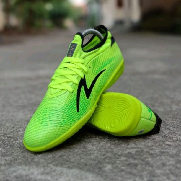 Jual Sepatu Futsal Specs Lightspeed Hijau Stabilo Semiboot | Shopee ...