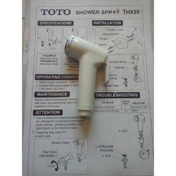 Jual Toilet-Showe-Jet- Kepala Shower Spray Jet Washer Toto -Jet-Shower ...