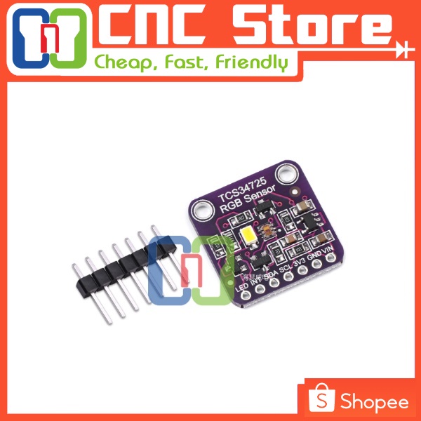 Jual [SEN-0046] TCS34725 RGB COLOR SENSOR WARNA CJMCU-34725 MODULE ...