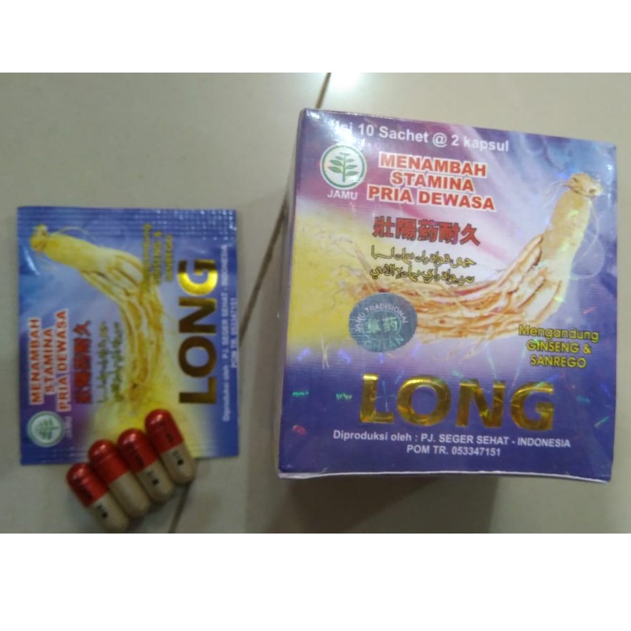 Jual Long ( 10 Sachet @ 2 Kapsul ) | Shopee Indonesia