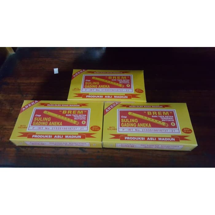 Jual Brem Cap Suling Gading Aneka khas Madiun cmutama | Shopee Indonesia
