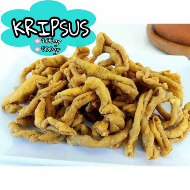 Jual kripsus keripik usus ayam 400gr | Shopee Indonesia