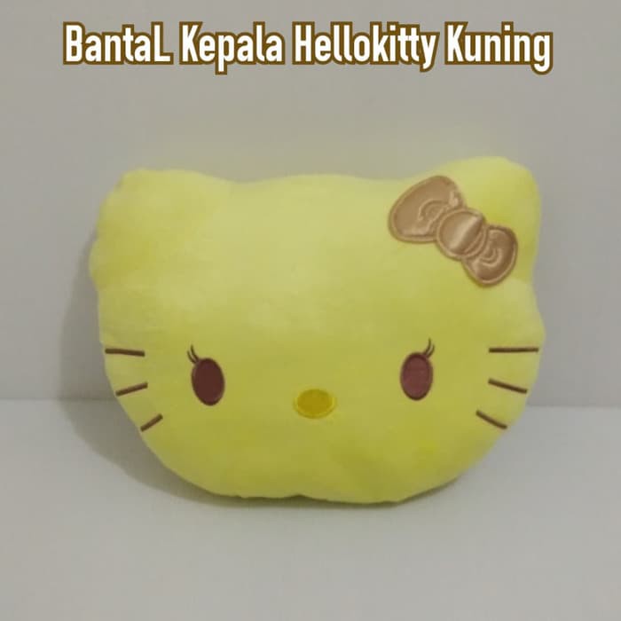 Jual BANTAL BONEKA SOFA KURSI RUANG TAMU MOBIL HELLO KITTY KUNING Y ...