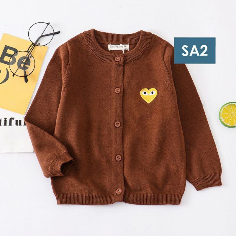 Jual SOLA SHOP - Cardigan Anak Laki laki Perempuan Sweater Outerwear ...