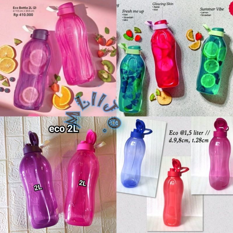 Jual Botol minum (1) Eco bottle 1,5 liter & Eco bottle 2 liter original ...