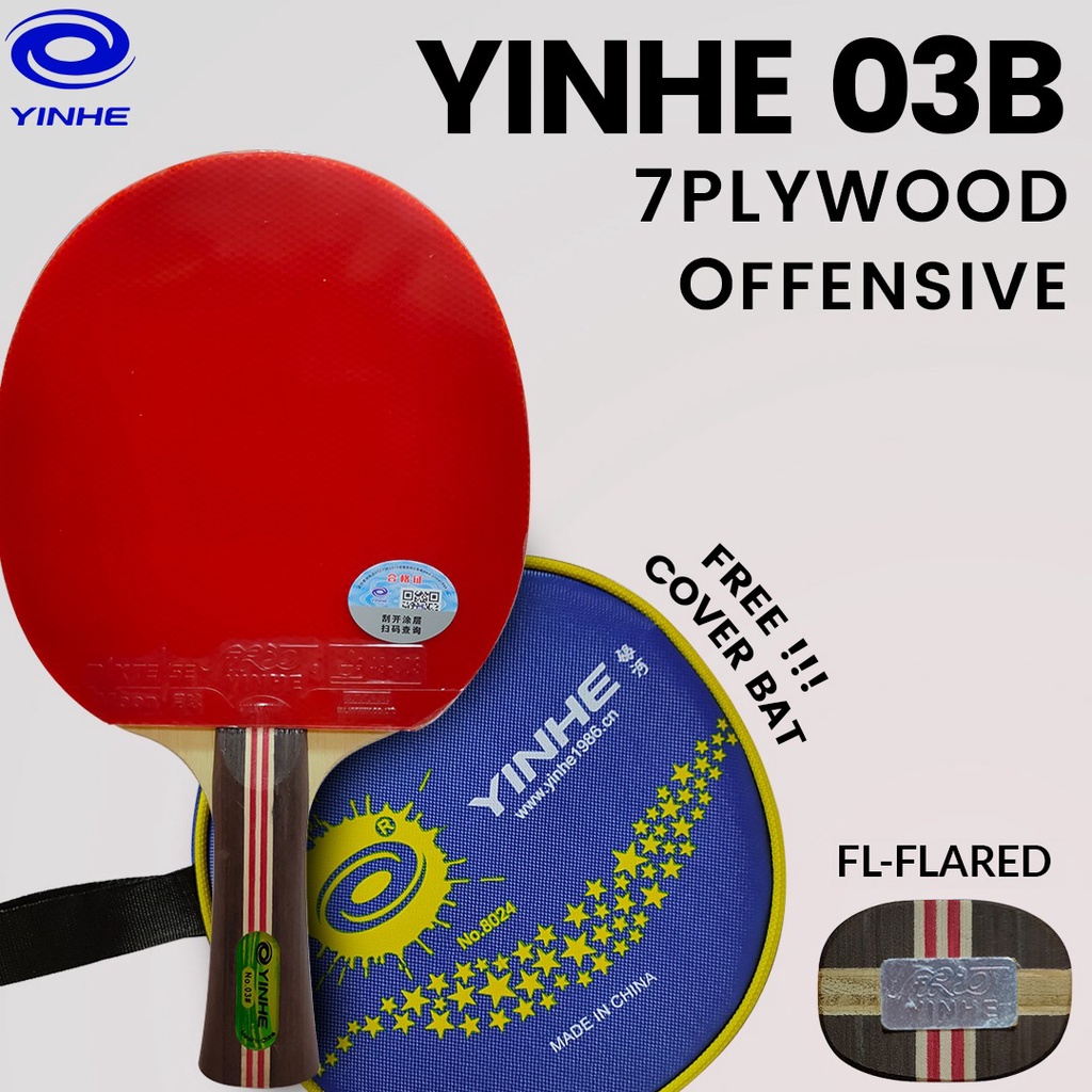 Jual Kayu Bat Tenis Meja Yinhe 03B Premade Pingpong Blade set | Shopee Indonesia