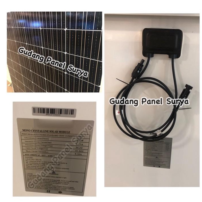 Jual Panel Surya Solar Panel Solarcell 300Wp 300 Wp Mono | Shopee Indonesia