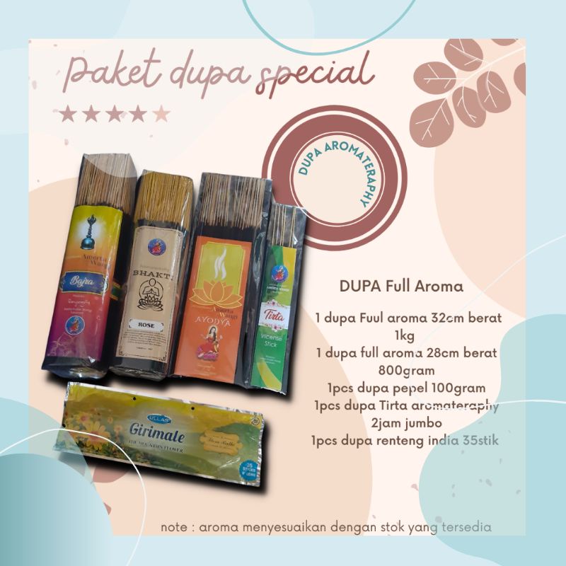 Jual Paket dupa harum special | Shopee Indonesia