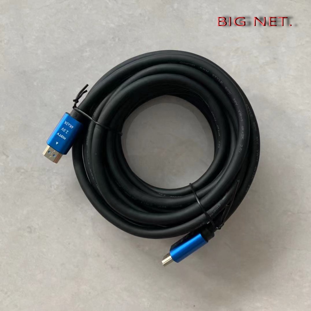 Jual KABEL HDTV V2.0-10Meter 4K/ CABLE HDmi v2.0-10M 4K | Shopee Indonesia