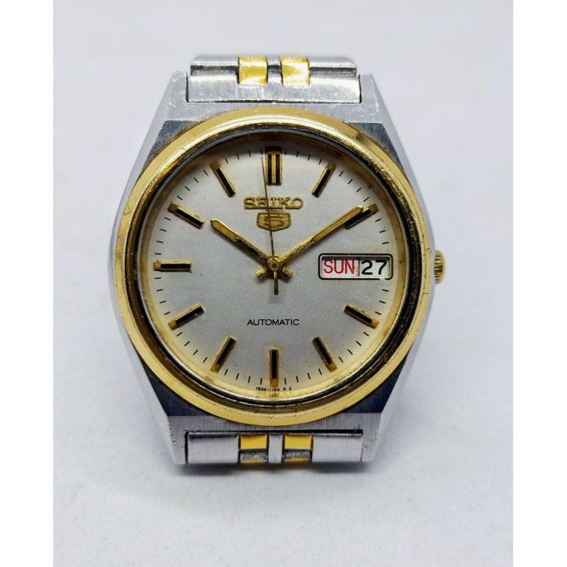 Jual Jam Tangan Seiko 5 Automatic Japan Vintage Cal 7s26 Full Original | Shopee Indonesia