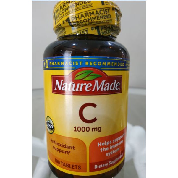 Jual Vitamin Nature Made C 1000mg (100 Tablets) | Shopee Indonesia