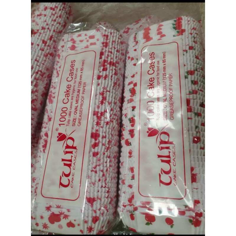 Jual Case cake alas roti oval ukuran medium 100pcs | Shopee Indonesia