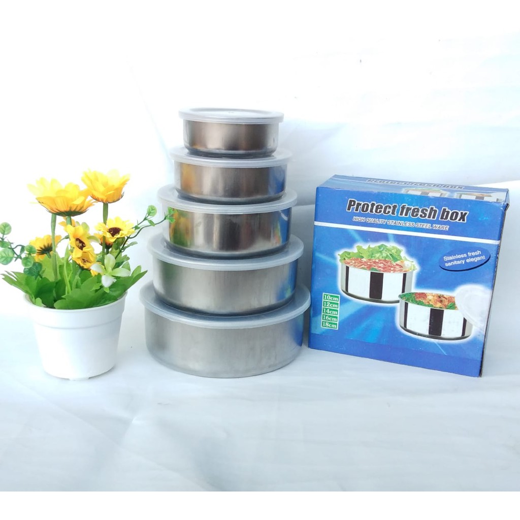 Jual Rantang Susun Protect Fresh Box (5 Susun) | Shopee Indonesia