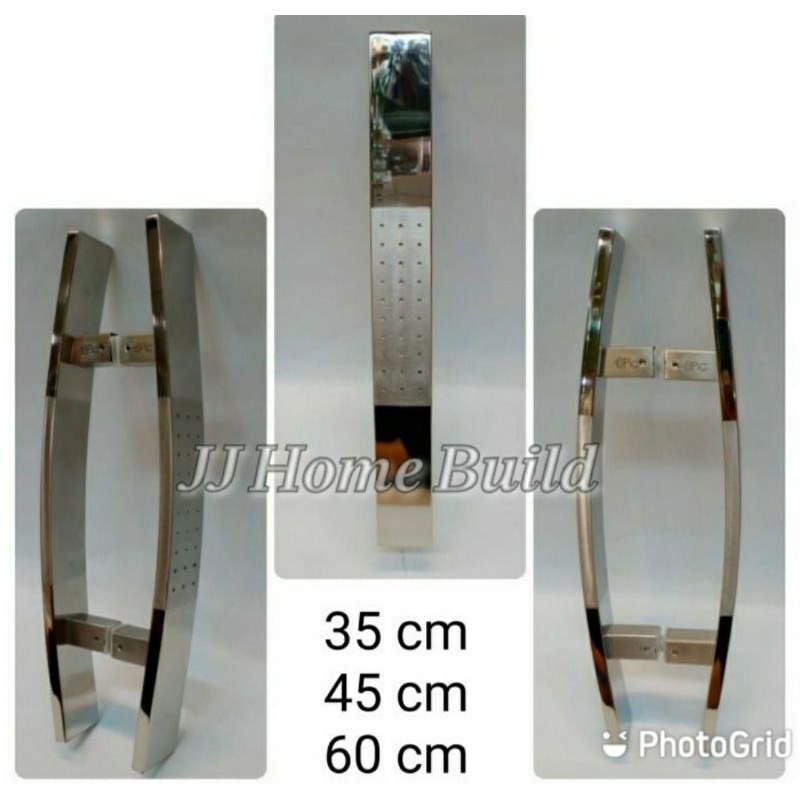 Jual Pull Handle Kotak Bintik/Polos 60 Cm Stainless/Tarikan Pintu ...