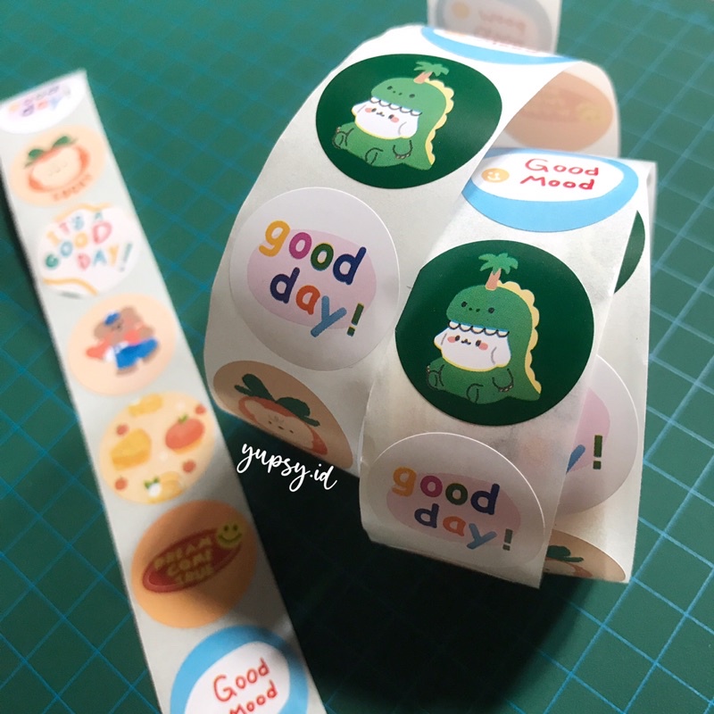Jual STICKER STIKER THANK YOU BULAT LUCU (isi 10pcs) | Shopee Indonesia