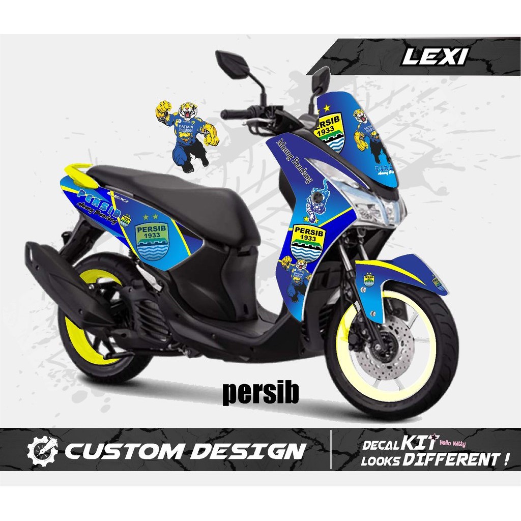 Jual STICKER DECAL MOTOR LEXI PERSIB FULL BODY PREMIUM QUALITY | Shopee ...