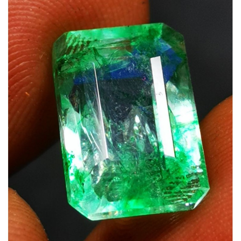 Jual Batu permata natural green emerald beryl zamrud colombia beserta ...