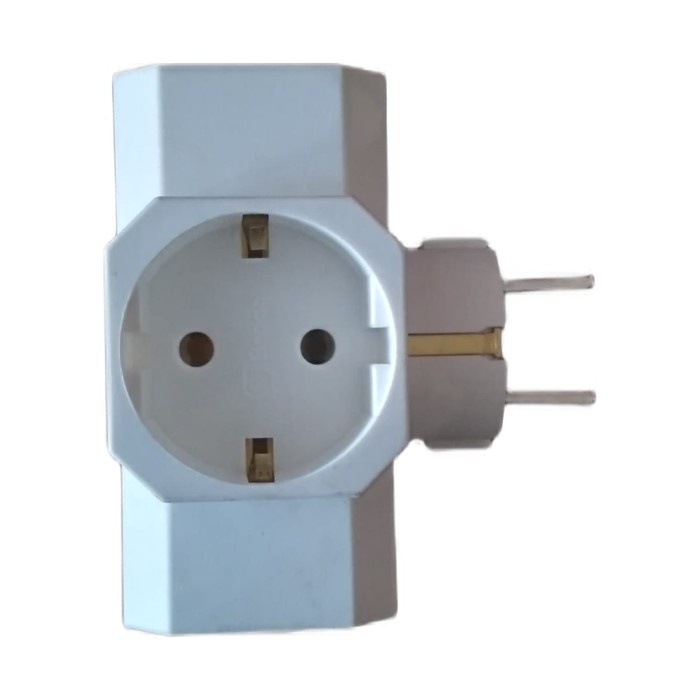 Jual STEKER TEE ARDE BROCO / COLOKAN LISTRIK TEE CABANG TIGA | Shopee ...