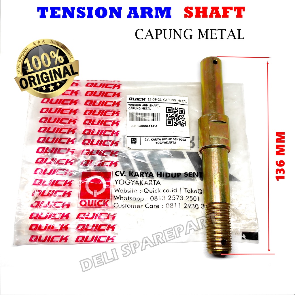 Jual Tension arm shaft mesin tractor quick capung | Shopee Indonesia