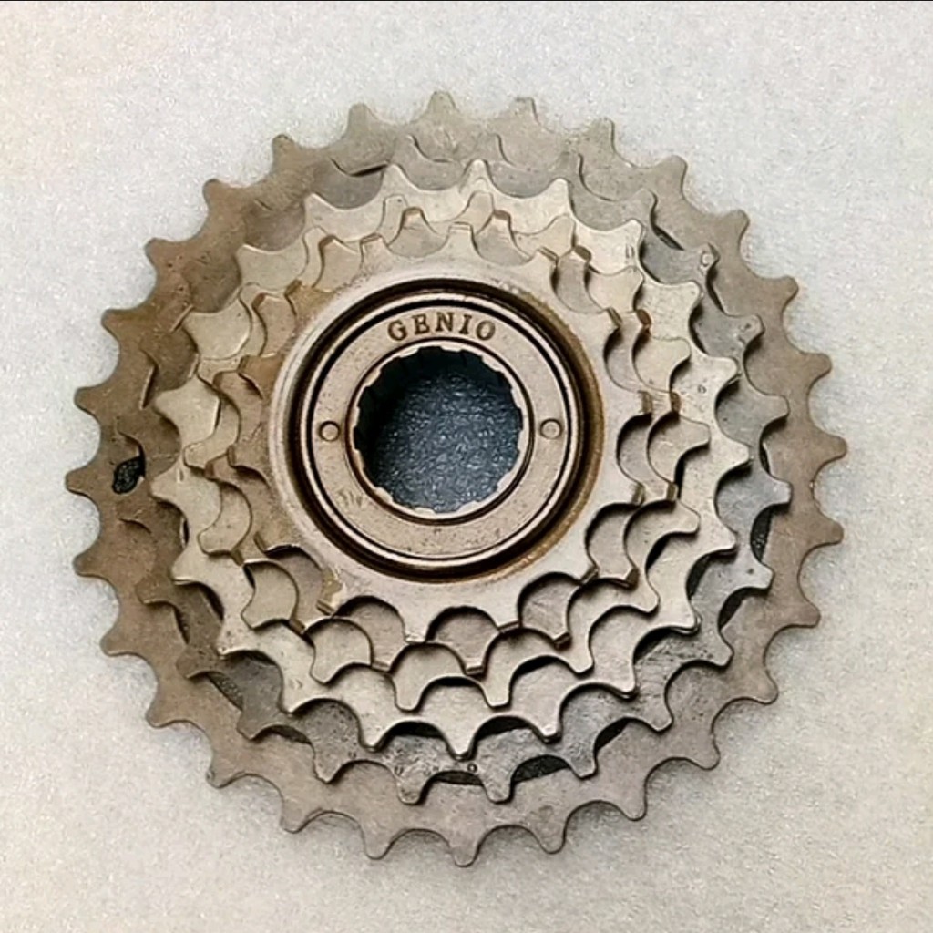Jual Freewheel 6 speed Genio model ulir | Shopee Indonesia