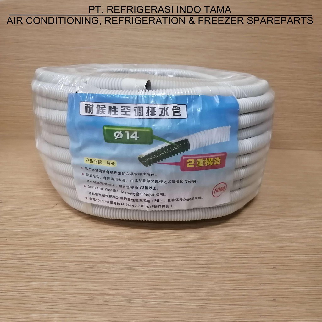 Jual SELANG PEMBUANGAN AIR AC LT DNH-02L OD 19MM 50M ( 1 ROLL ...