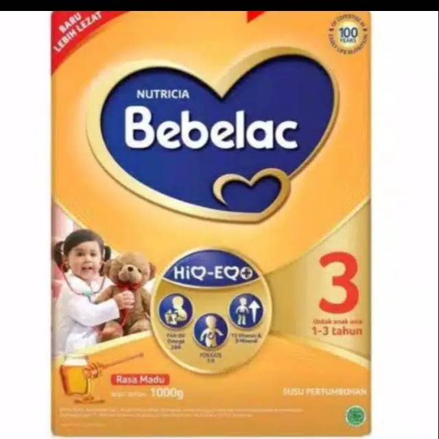 Jual Bebelac 3 1000g/620g madu | Shopee Indonesia