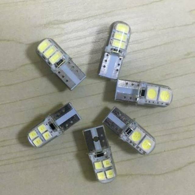 Jual Led T10 4led 5050 lampu kota model pendek | Shopee Indonesia