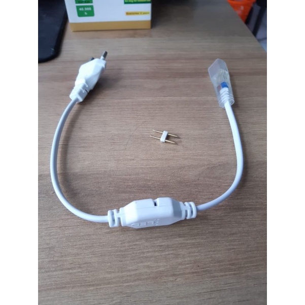 Jual Soket colokan lampu selang LED 5050 socket connector led strip ...