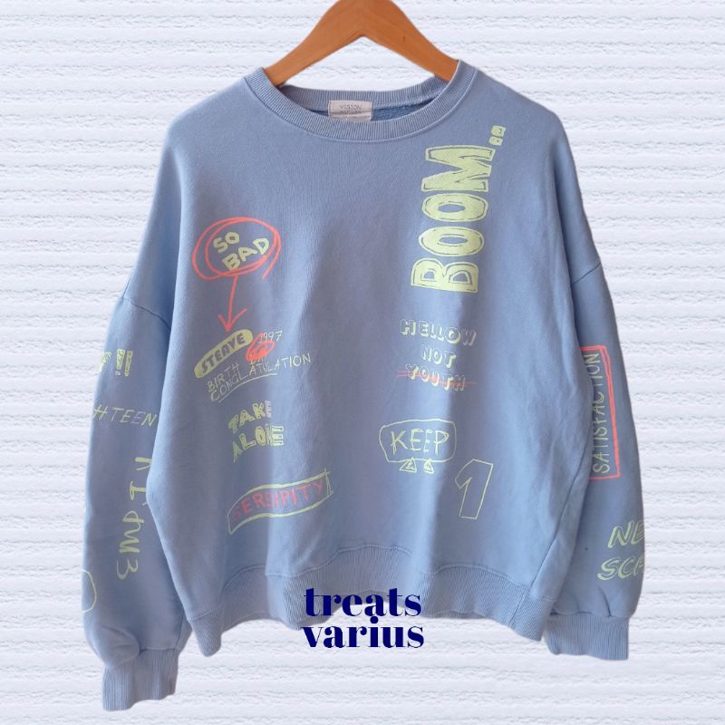 Jual Vision Noisia Boom Joker Crewneck | Shopee Indonesia
