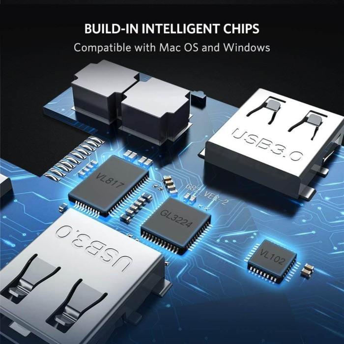 Jual Ugreen Type C (Apple Thunderbolt 3) to Multiport Adapter [40873 ...