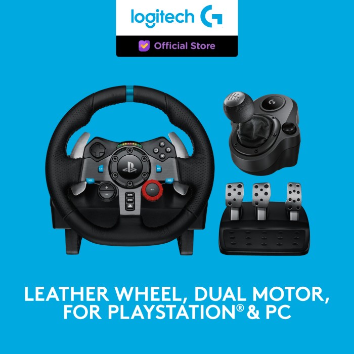 Jual Logitech G29 Driving Racing Wheel + Logitech Driving Shifter ...