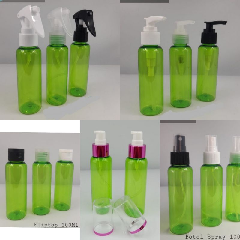 Jual Botol 100ML Hijau Botol Pump 100ml Botol Spray 100ml Botol Fliptop ... Jual Botol 100ML Hijau Botol Pump 100ml Botol Spray 100ml Botol Fliptop ...