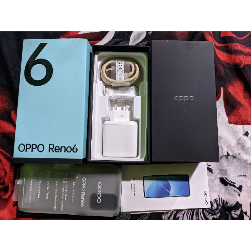 Jual DUS BOX RENO 6 ORIGINAL CABUTAN (FREE IMEI) | Shopee Indonesia