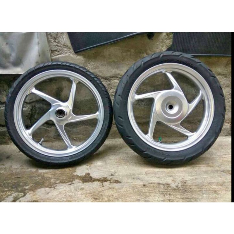 Jual Velg honda beat fi/karbu/scoopy/plus ban second original | Shopee ...