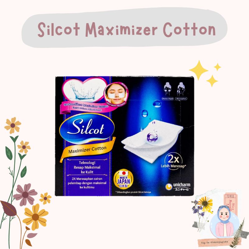 Jual [tokonyagiska] Silcot Maximizer Cotton 40 - Kapas Kecantikan ...