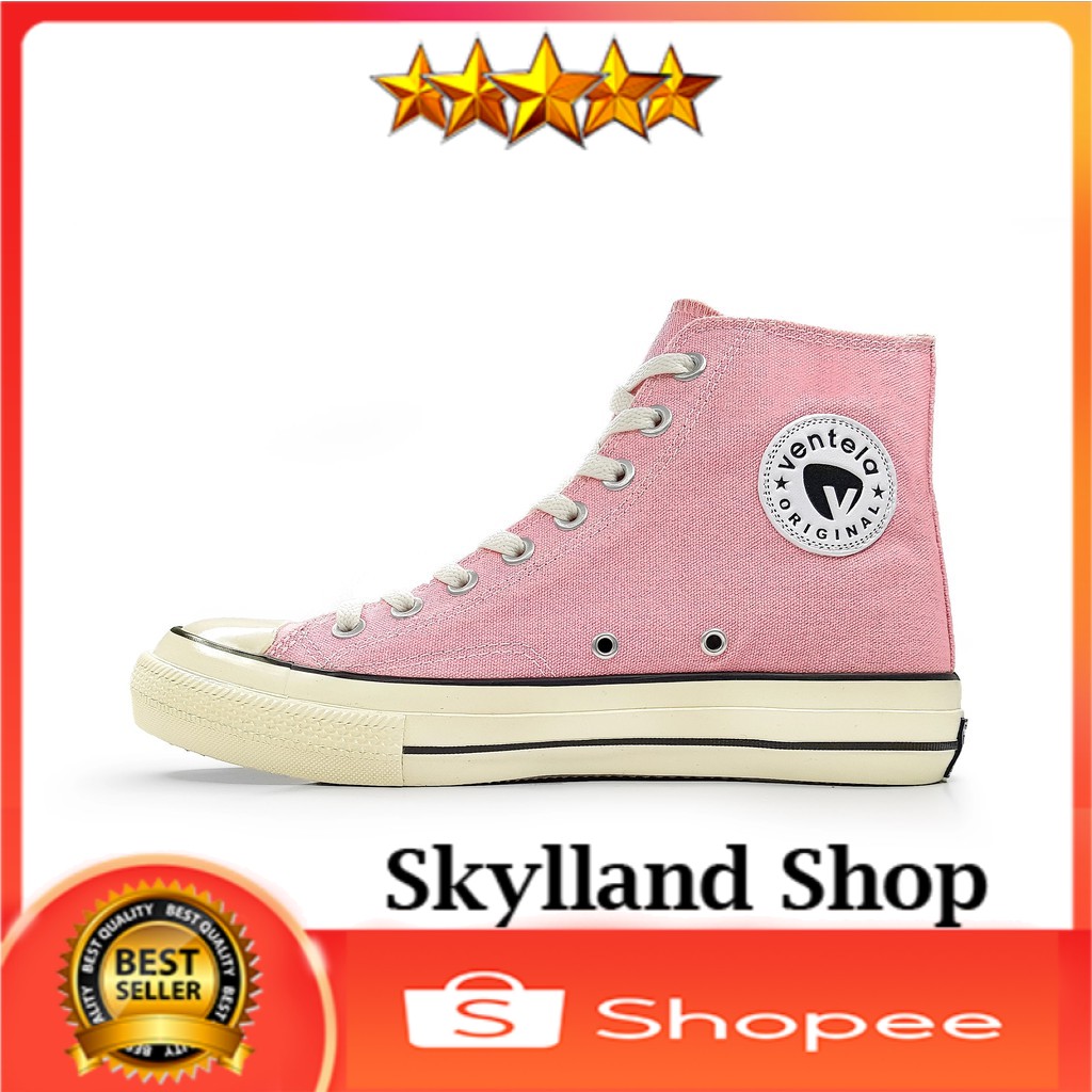 Jual Sepatu Ventela Bts High Pink | Ventela shoes Original | Sepatu ...