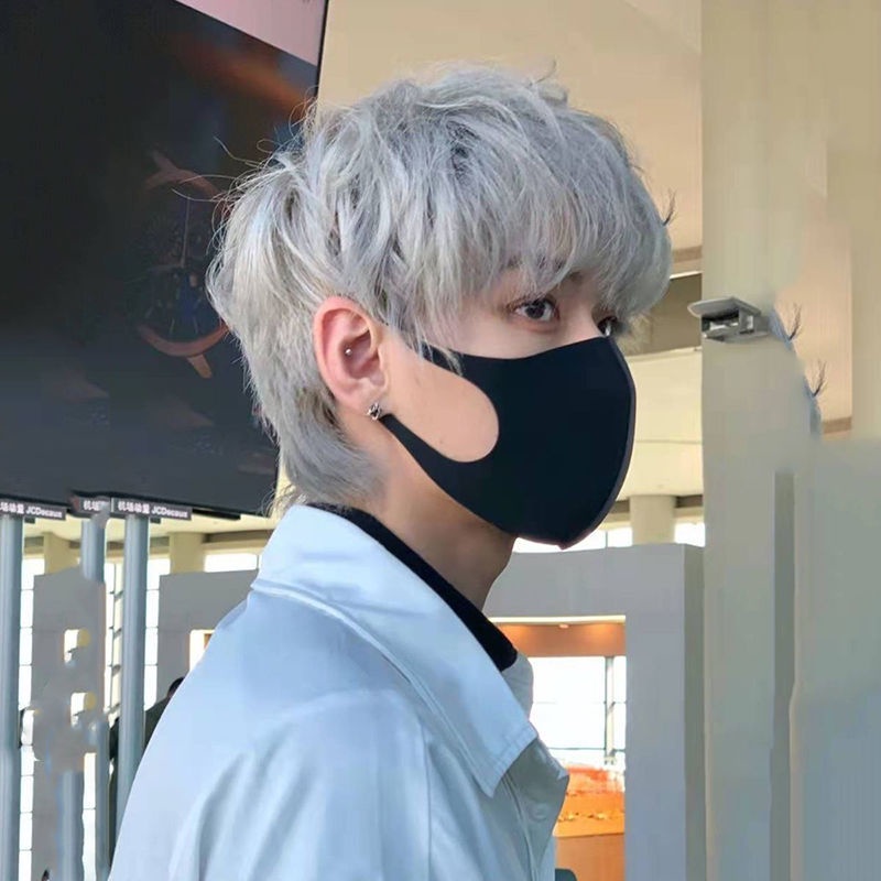 Jual Rambut Palsu Pria Rambut Lurus Pendek Gaya Korea Diferensial Rusak ...