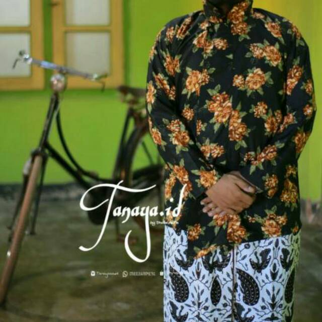 Jual SURJAN KEMBANG DEWASA MOTIF BUNGA / SRAGAM / SARIMBIT / SORJAN ...